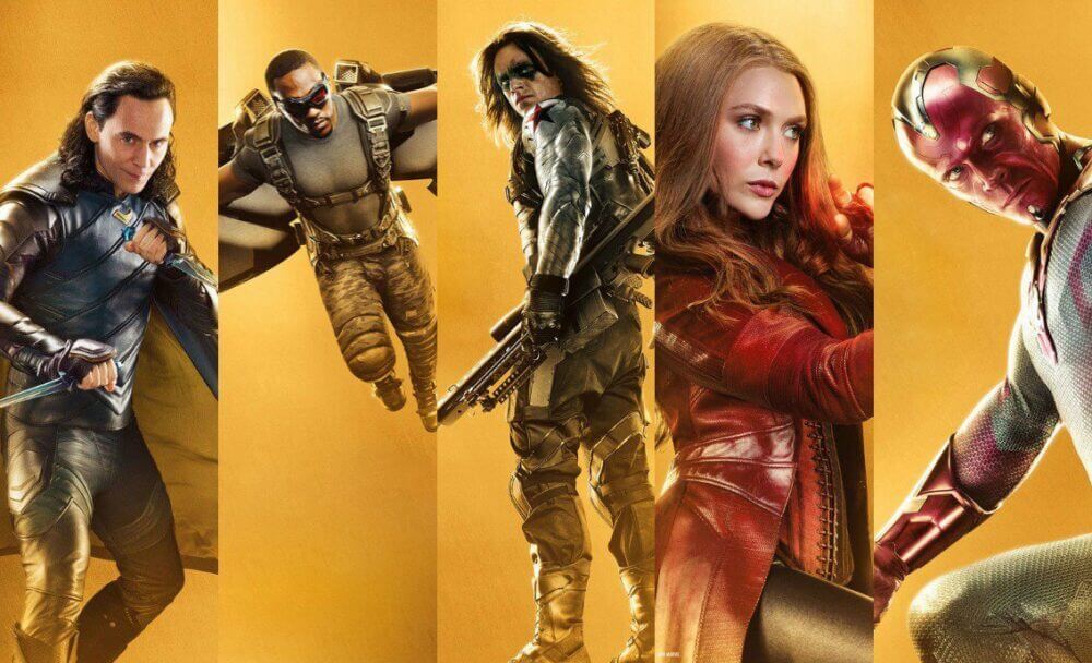 Essas são as series originais da MARVEL para acompanhar na telinha ...