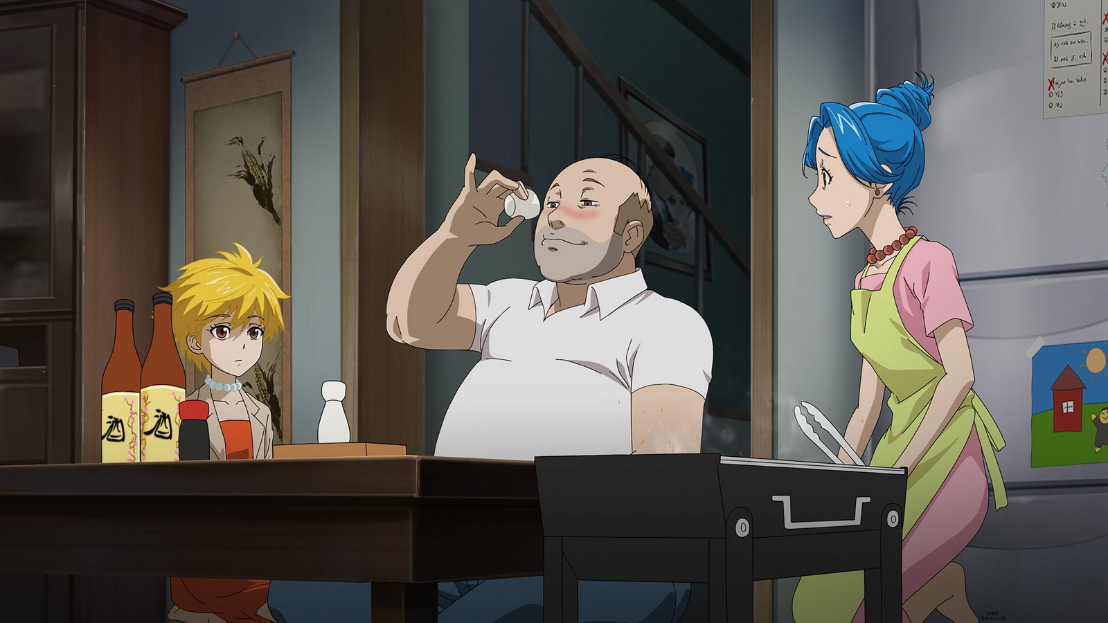 Os Simpsons, em versão anime, parodiando Death Note - Update or Die!