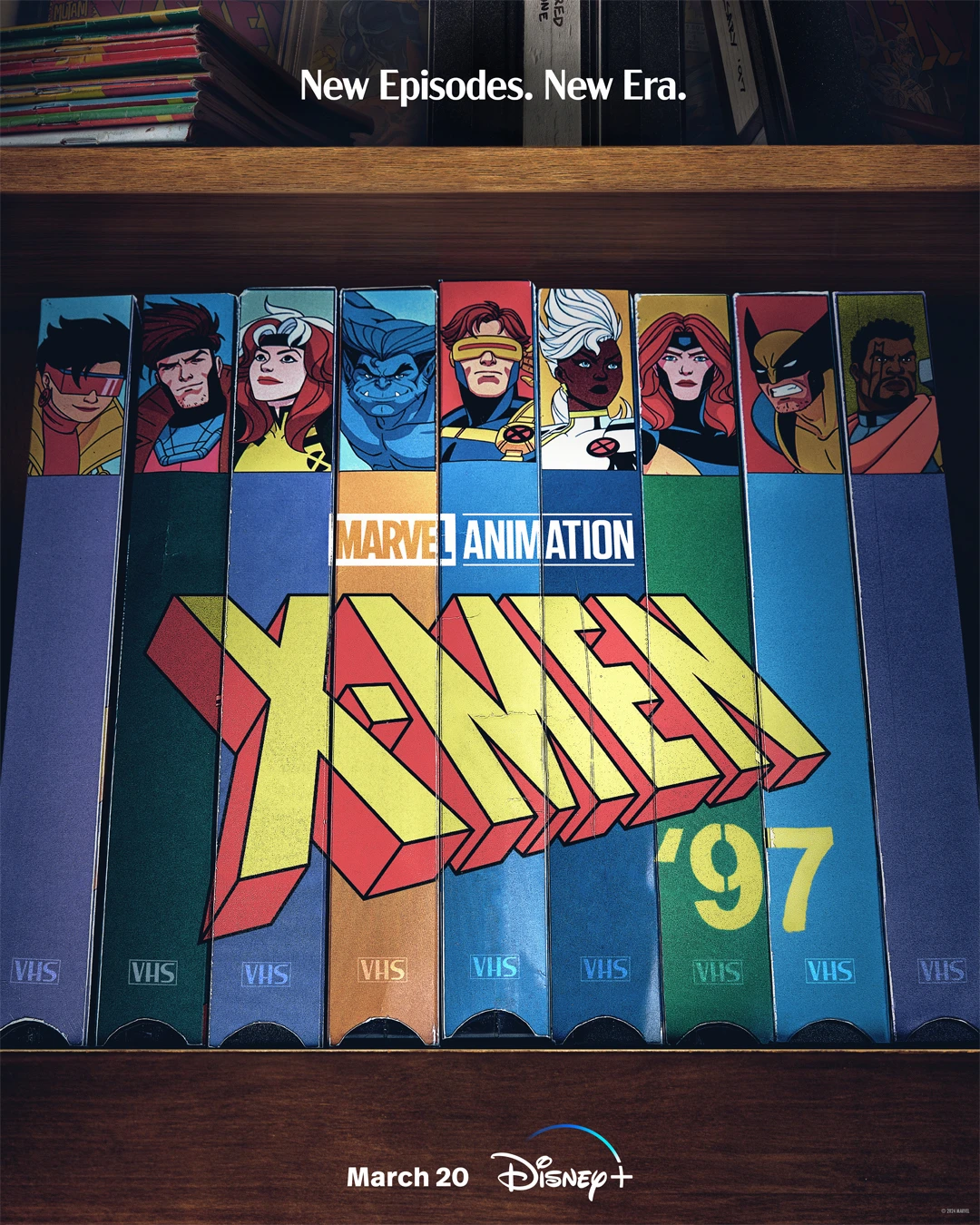 Fãs reagem ao pôster de X-Men '97: "viagem nostálgica" - Update or Die!