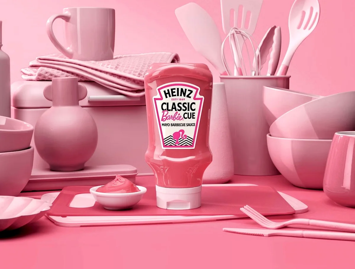 Heinz (UK) faz collab com Mattel e cria o molho BarbieCue - Update or Die!